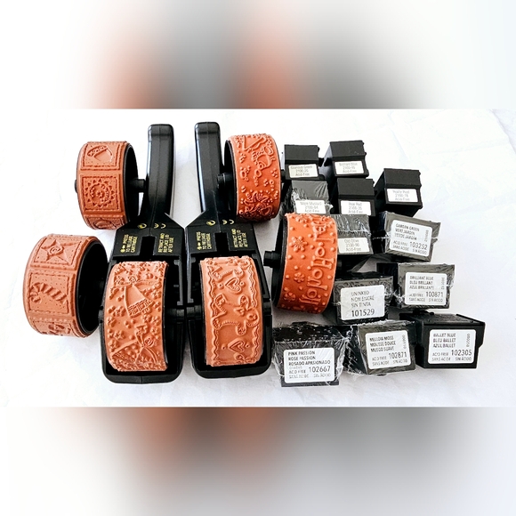 Stampin' Up! | Art | Lot Stampin Up In Rubber Stamps Around 6 Rollers 2 ...